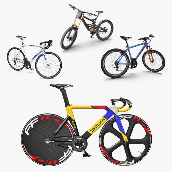 3ds max mountain bike