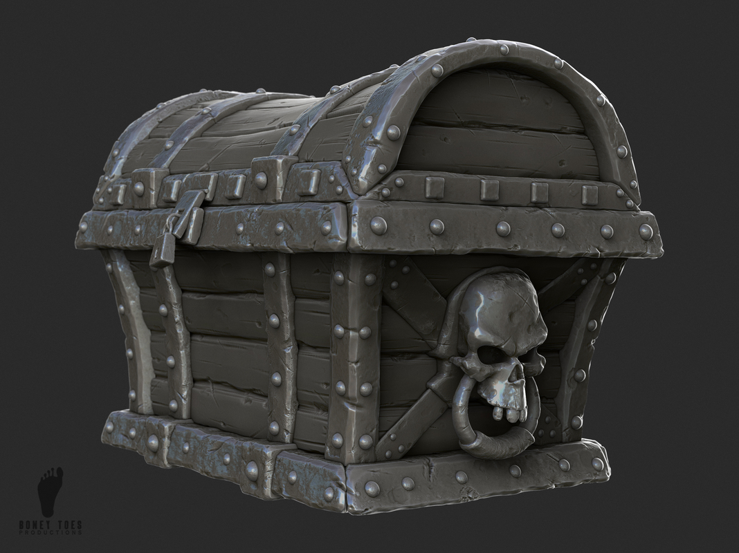max pirate treasure chest