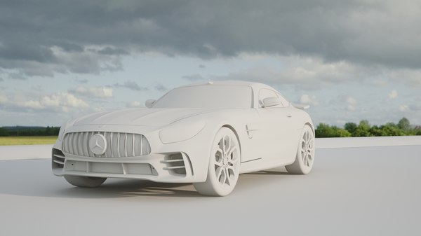 3D mercedes-benz amg model - TurboSquid 1331057