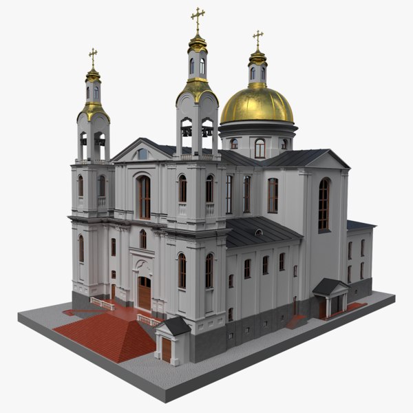 Cathedral 3D Models for Download | TurboSquid