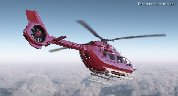 Airbus helicopters h145 cockpit 3D model - TurboSquid 1335728