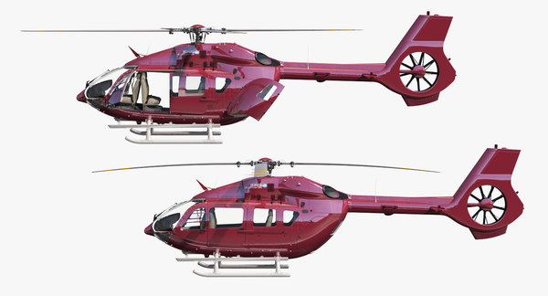 Airbus helicopters h145 cockpit 3D model - TurboSquid 1335728