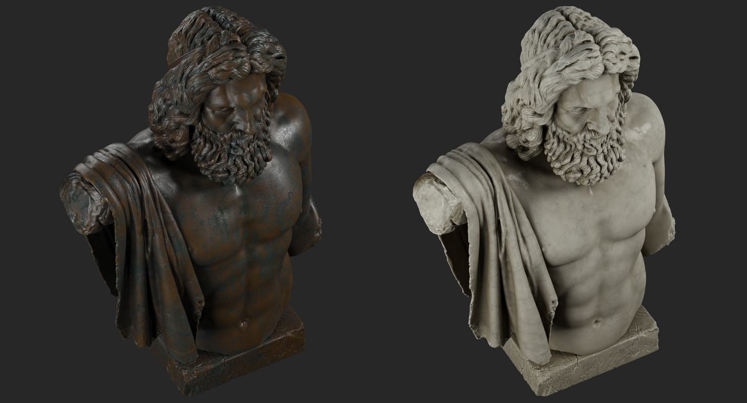 Zeus sculpture 3D - TurboSquid 1337754