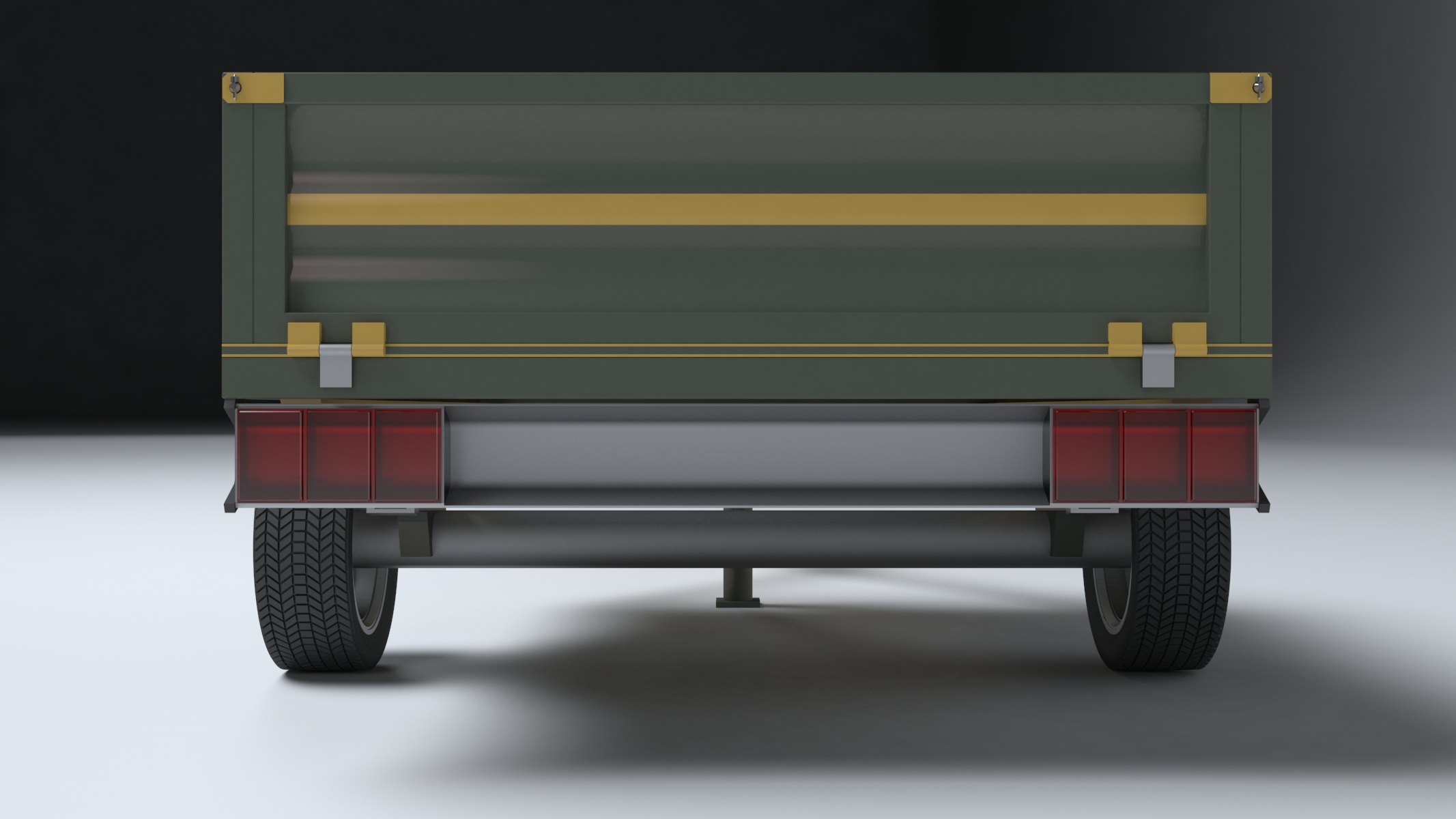 3D cargo truck model - TurboSquid 1335869
