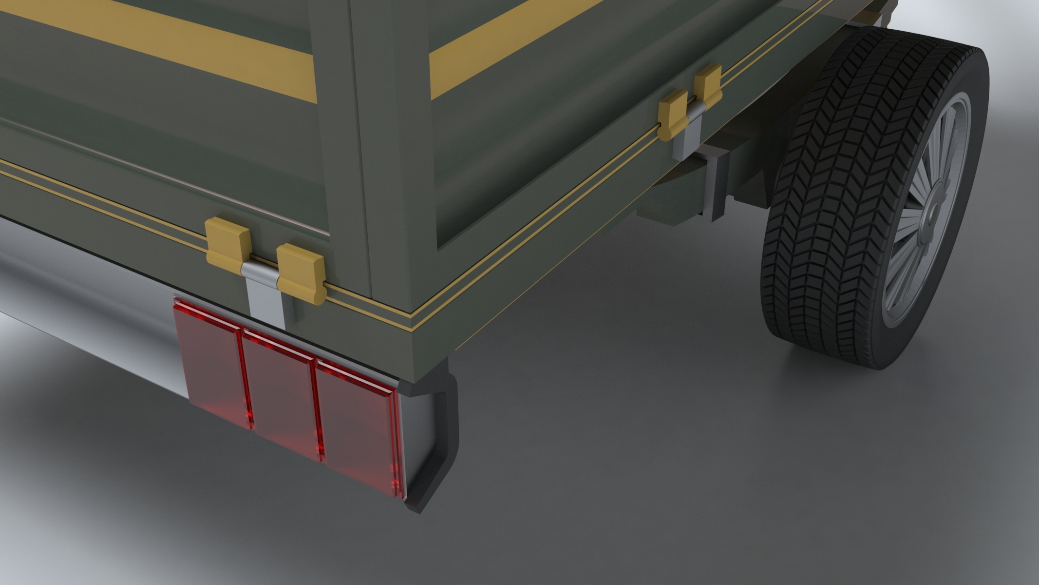 3D cargo truck model - TurboSquid 1335869