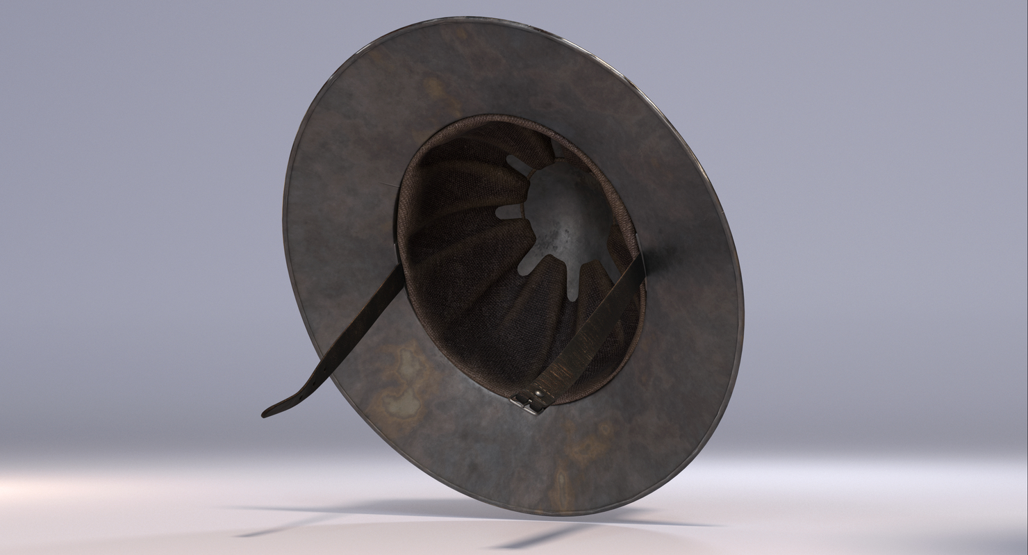 pointed kettle hat chapel 3d max