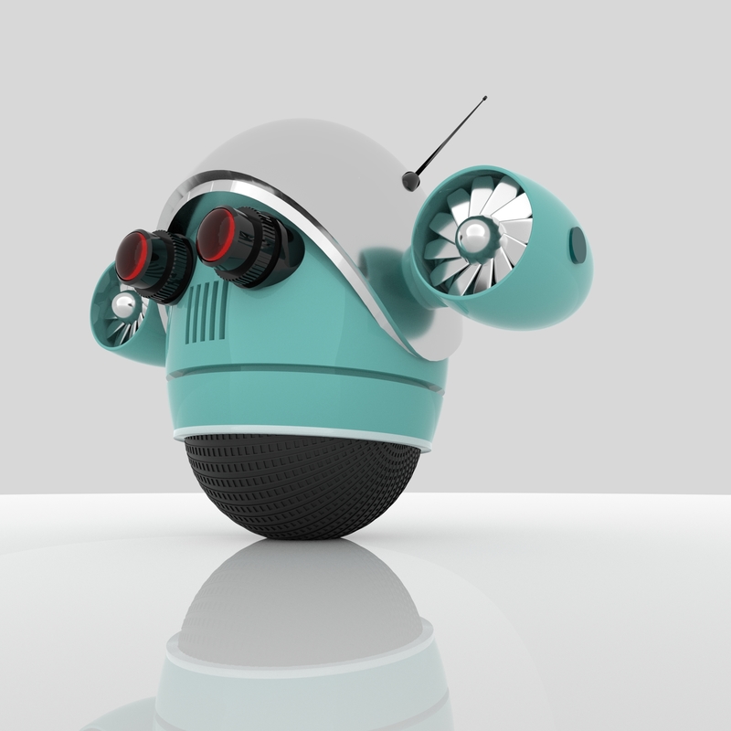Robot mini bot 3D model - TurboSquid 1335947