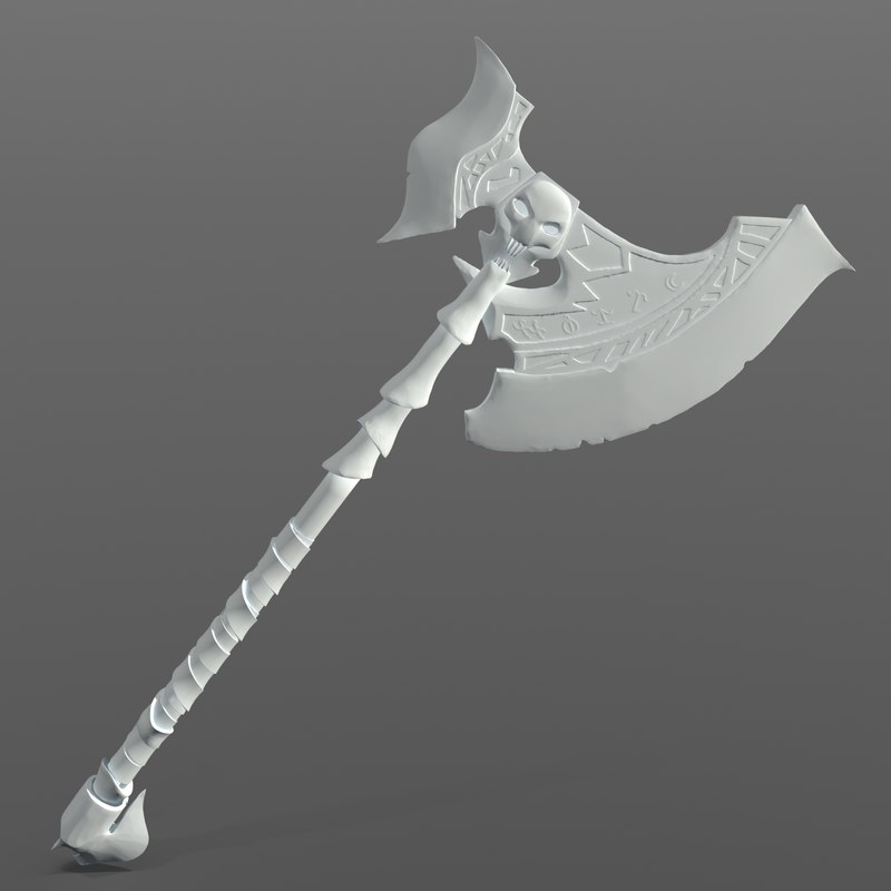 Stylized axe 3D model - TurboSquid 1336263