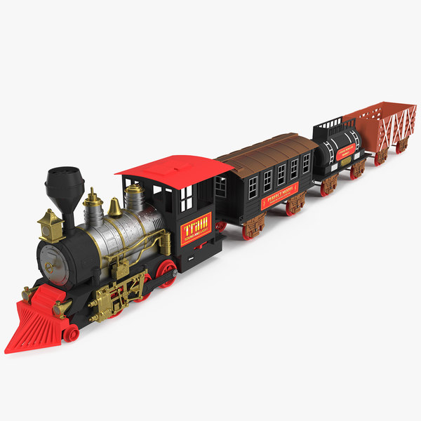 Toy Train 3D Models for Download | TurboSquid