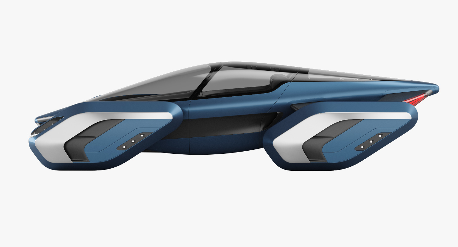 Hover car concept 3 model - TurboSquid 1336009