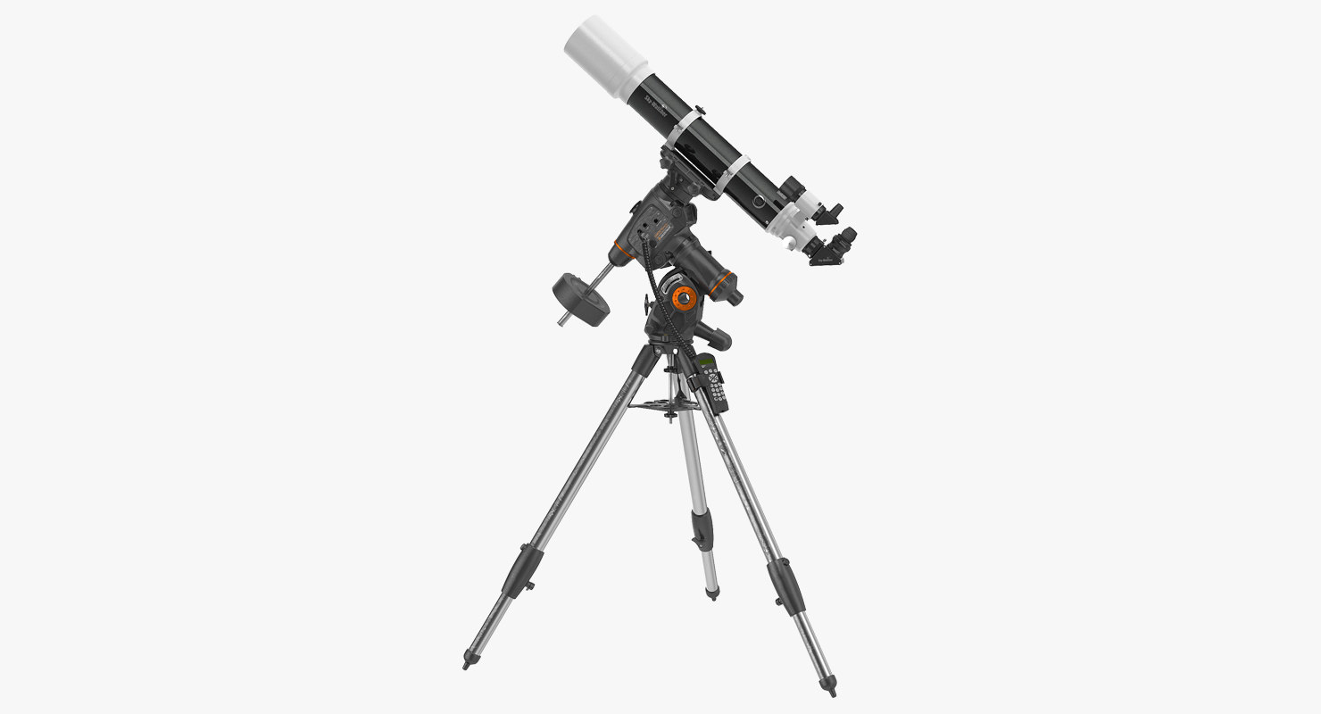3D sky-watcher 120ed telescope celestron model - TurboSquid 1336294