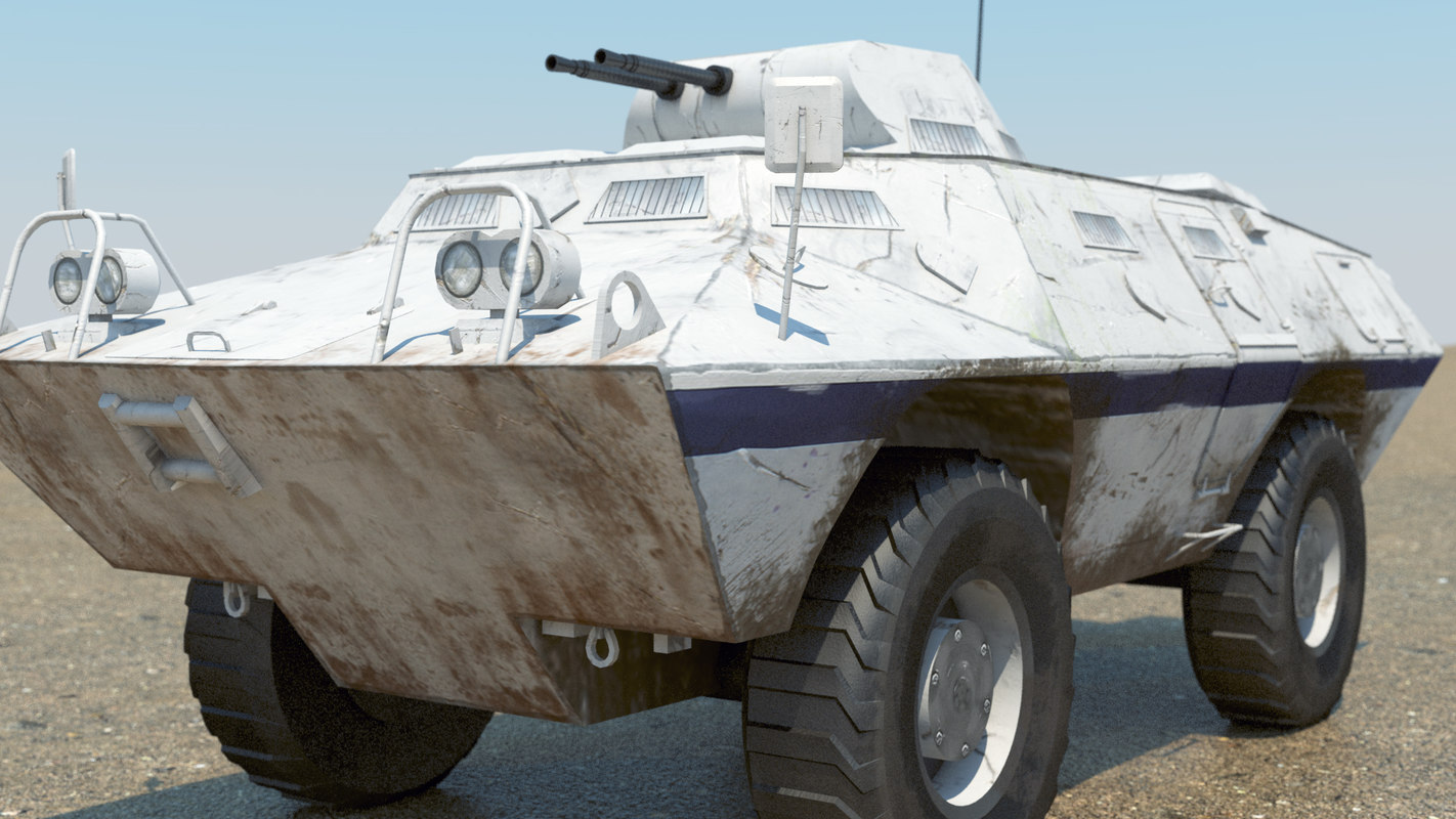 Cadillac gage commando model - TurboSquid 1336281