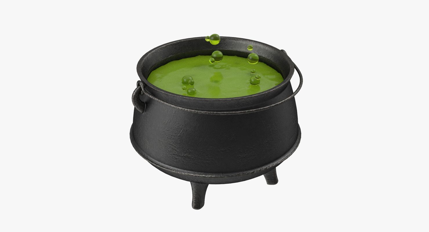 Pot potion 3D model - TurboSquid 1336282