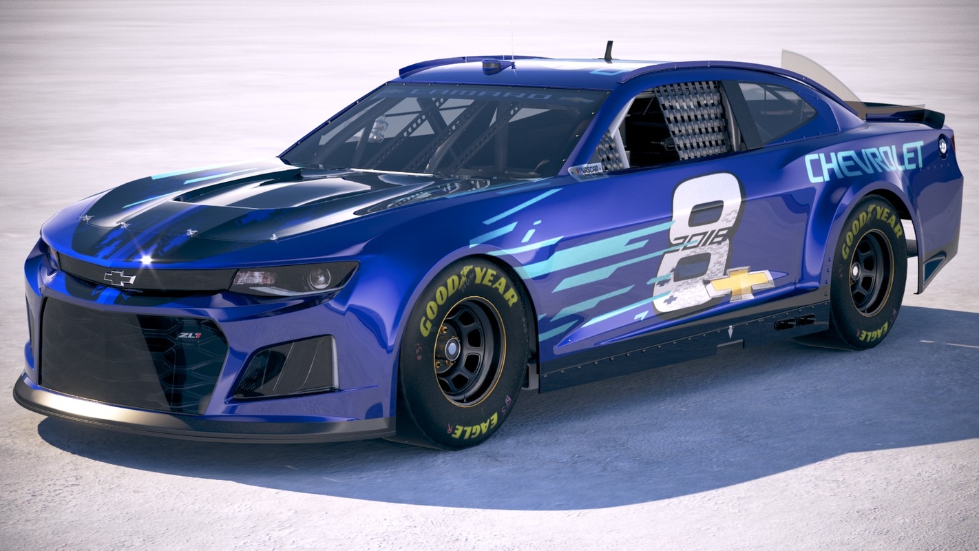 Nascar chevrolet camaro model - TurboSquid 1205607