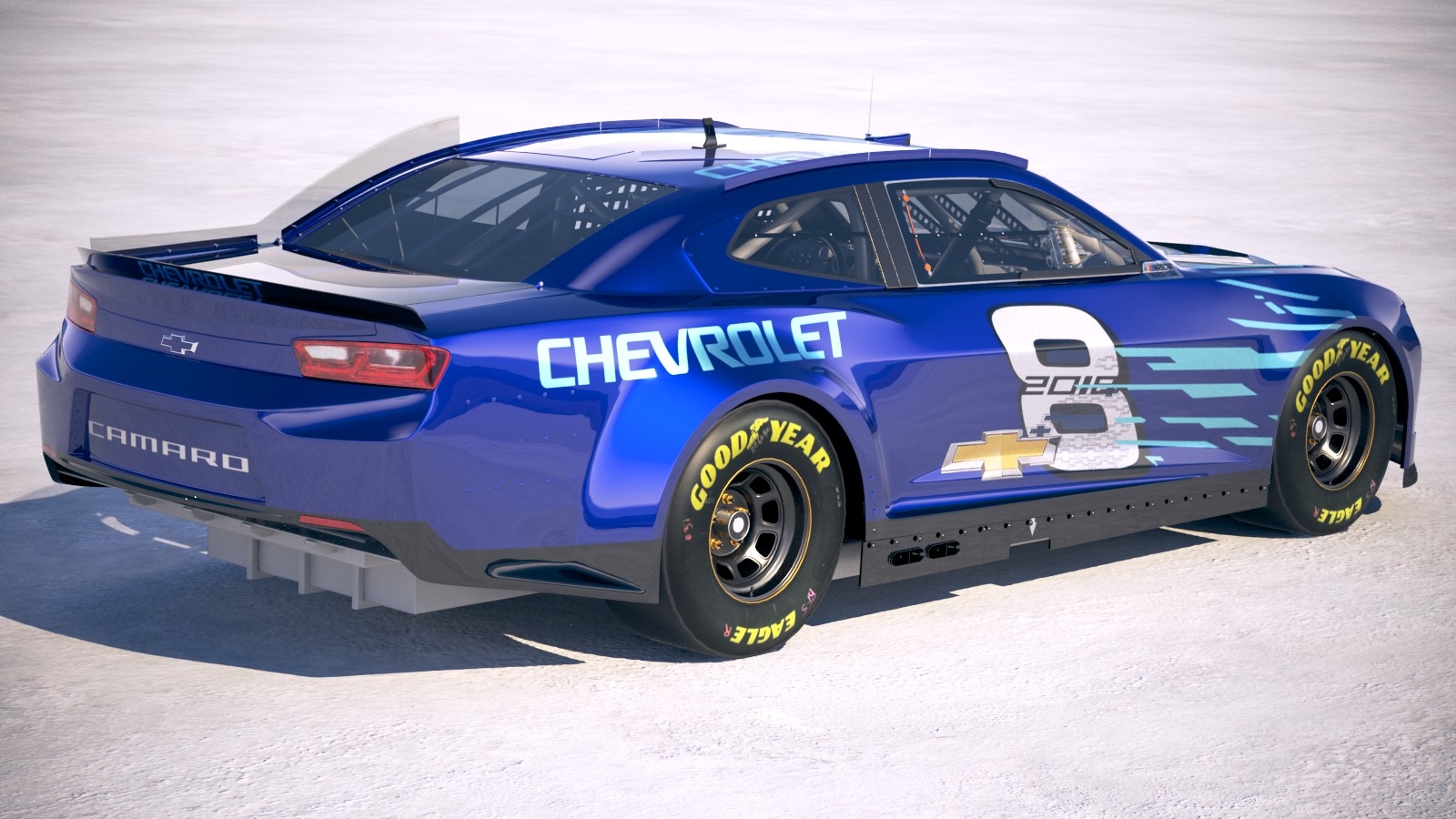 Nascar chevrolet camaro model - TurboSquid 1205607