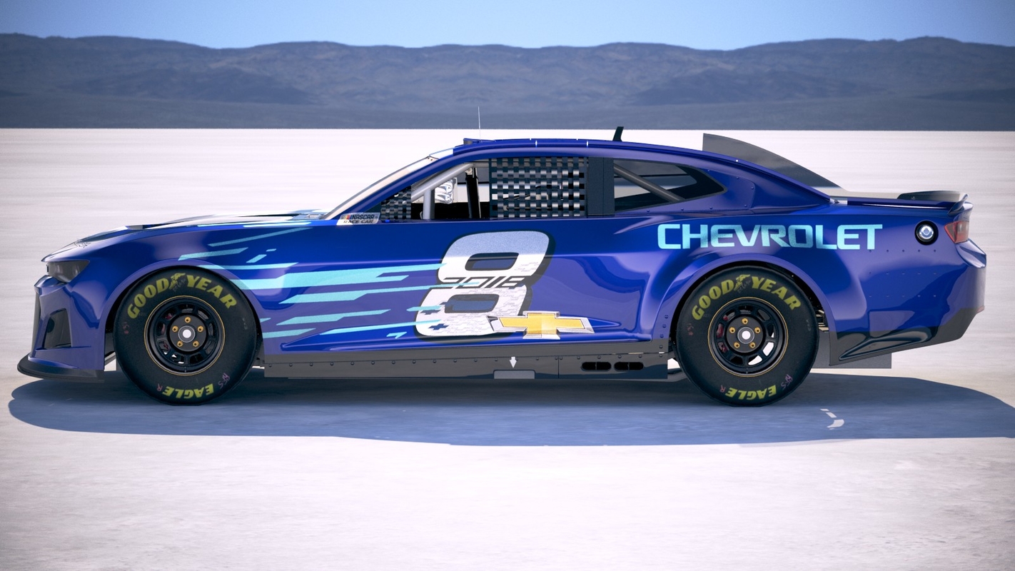 Nascar chevrolet camaro model - TurboSquid 1205607
