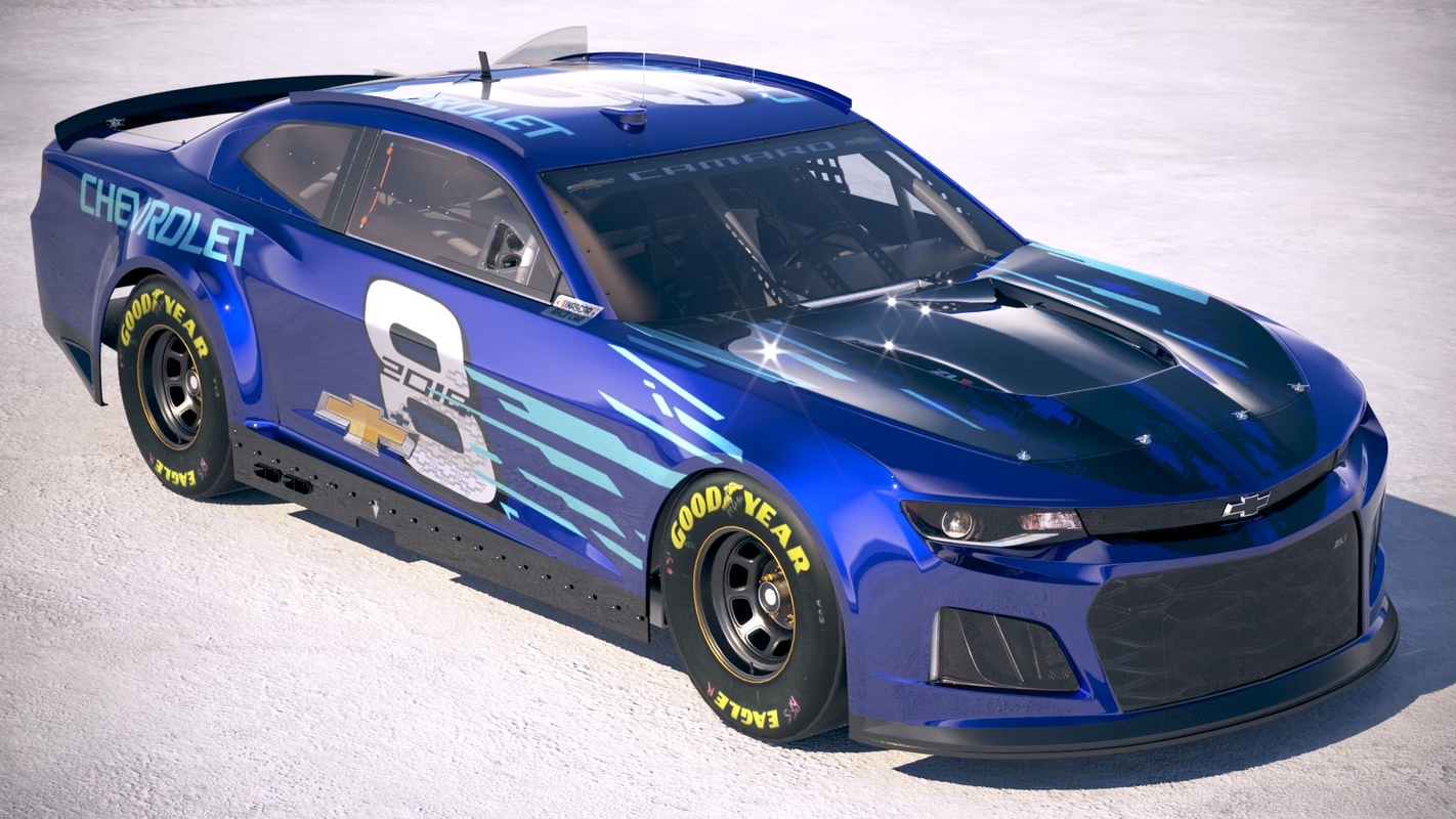 Nascar chevrolet camaro model - TurboSquid 1205607