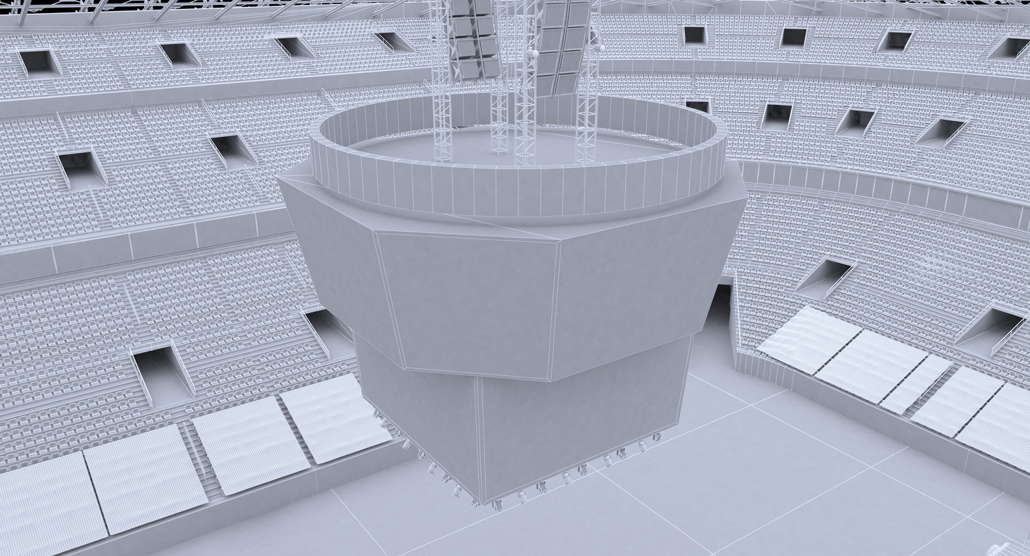 3D model monster arena - TurboSquid 1308256