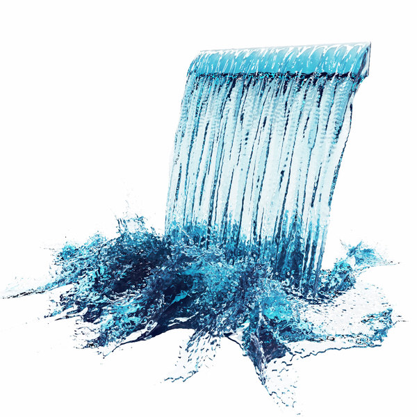 3D Waterfall Models | TurboSquid