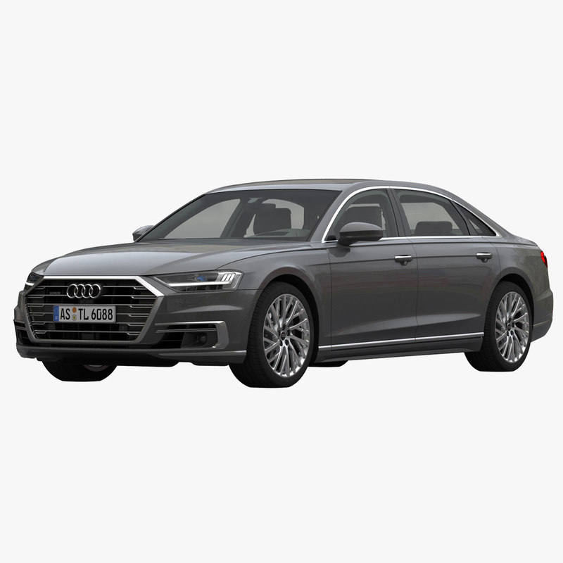 Audi a8 long saloon model - TurboSquid 1336607