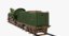 Steam train model - TurboSquid 1336676