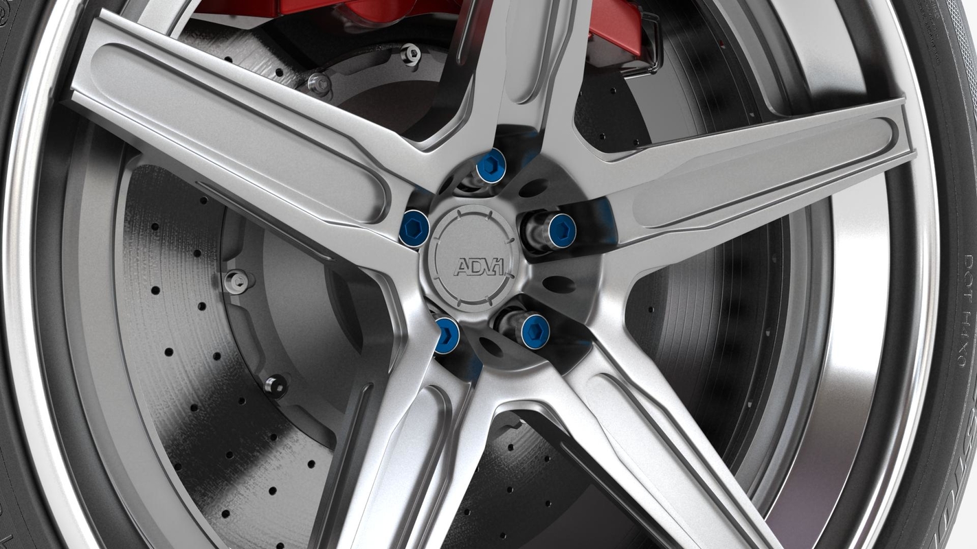 Wheel 5 Track Spec3D模型 - TurboSquid 1296259