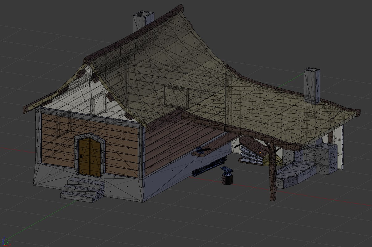 3D model blacksmith shop - TurboSquid 1336758