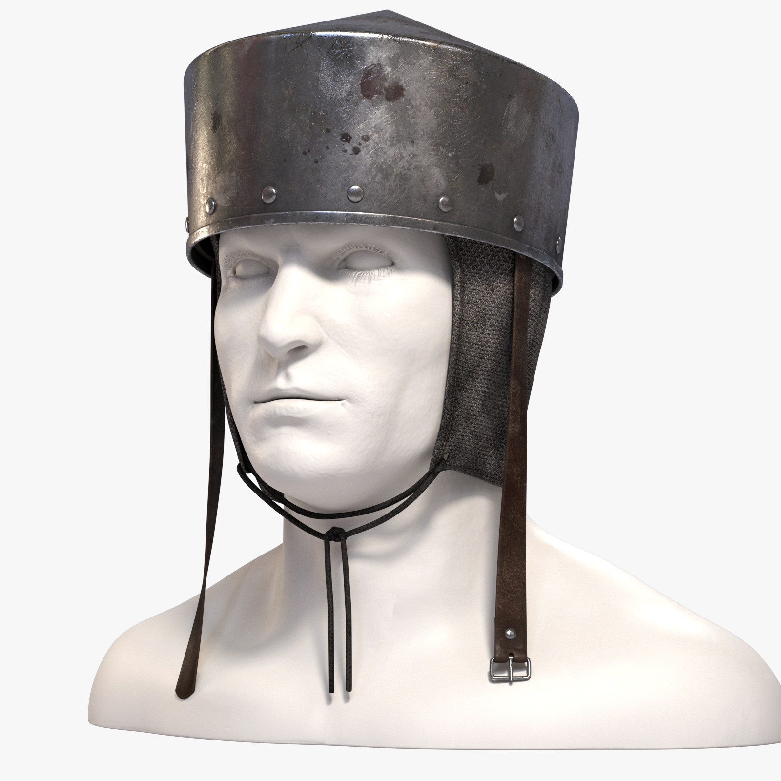 pot helmet medieval helm max