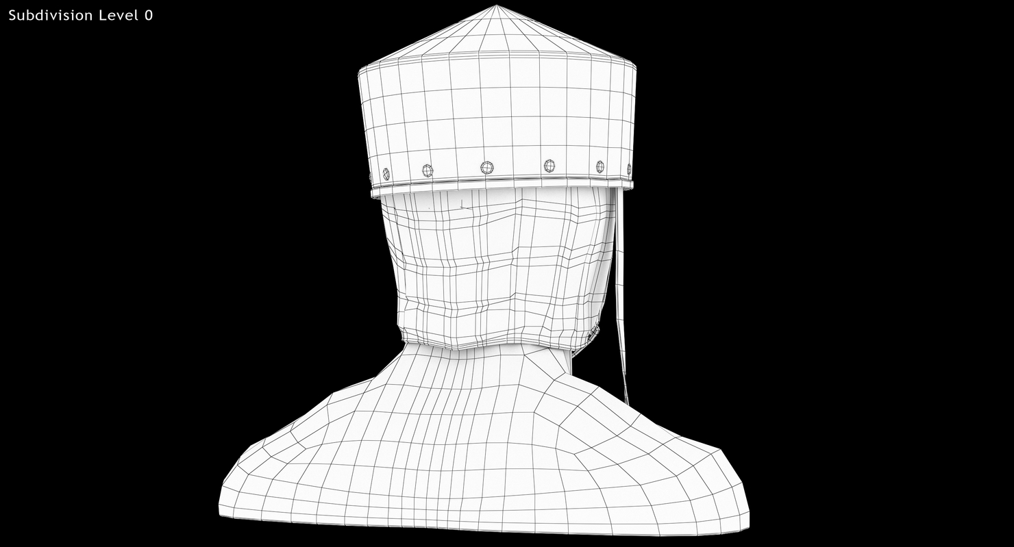 pot helmet medieval helm max