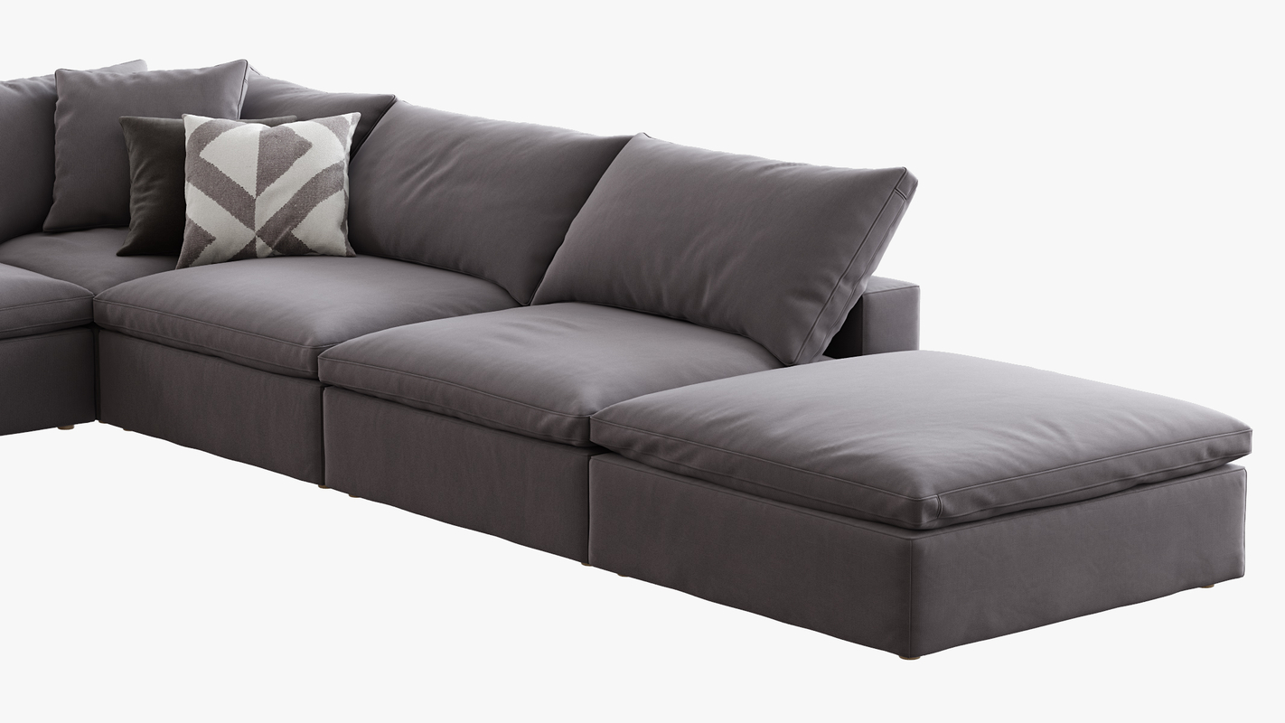 Restoration hardware cloud modular model - TurboSquid 1336892