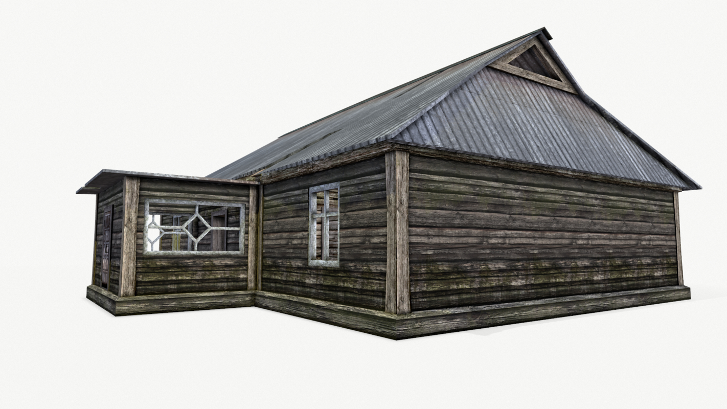 Old house 3D model - TurboSquid 1337037