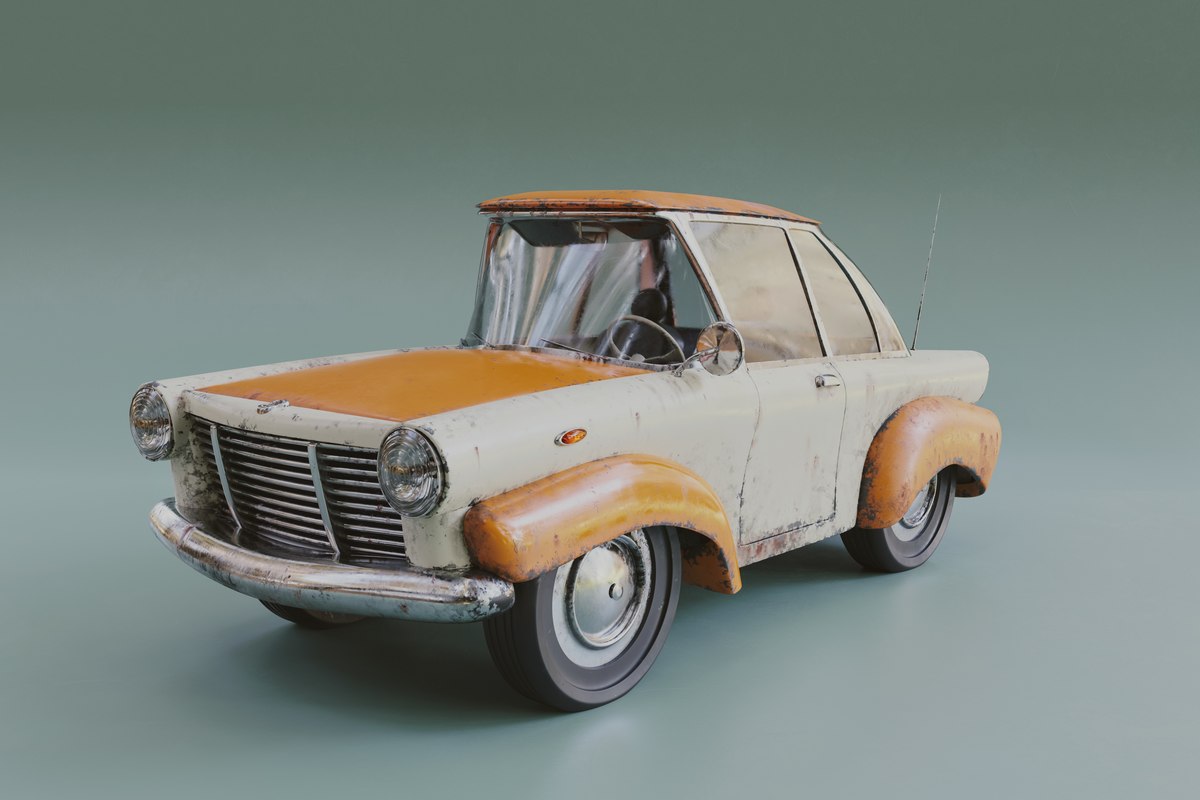 3D stylized car model - TurboSquid 1337239