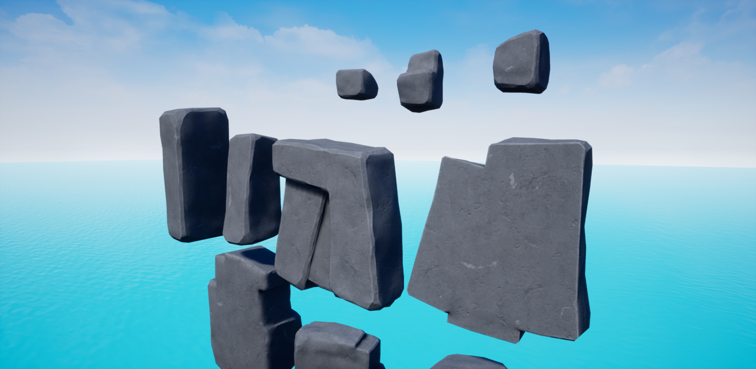 3D model rock pack stylized - TurboSquid 1337233