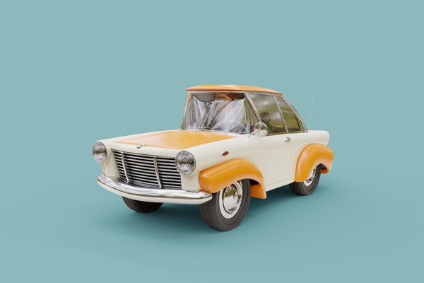 3D stylized car model - TurboSquid 1337239