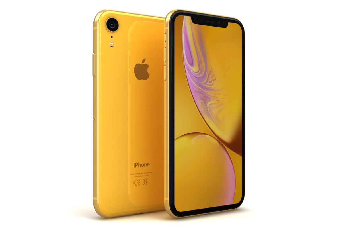 Apple iphone xr yellow 3D model - TurboSquid 1337316