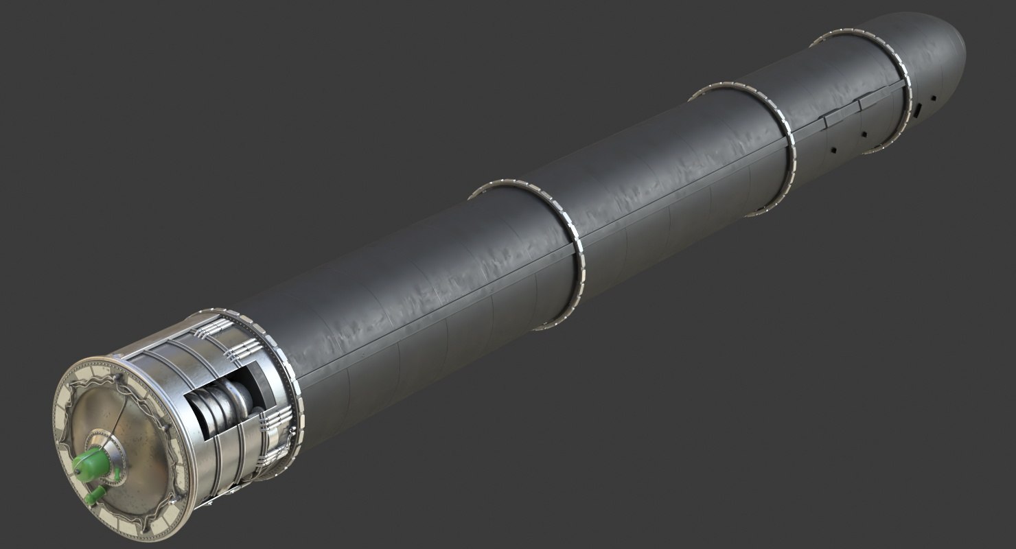 Realistic sarmat 01 3D model - TurboSquid 1337416