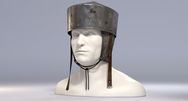 pot helmet medieval helm max