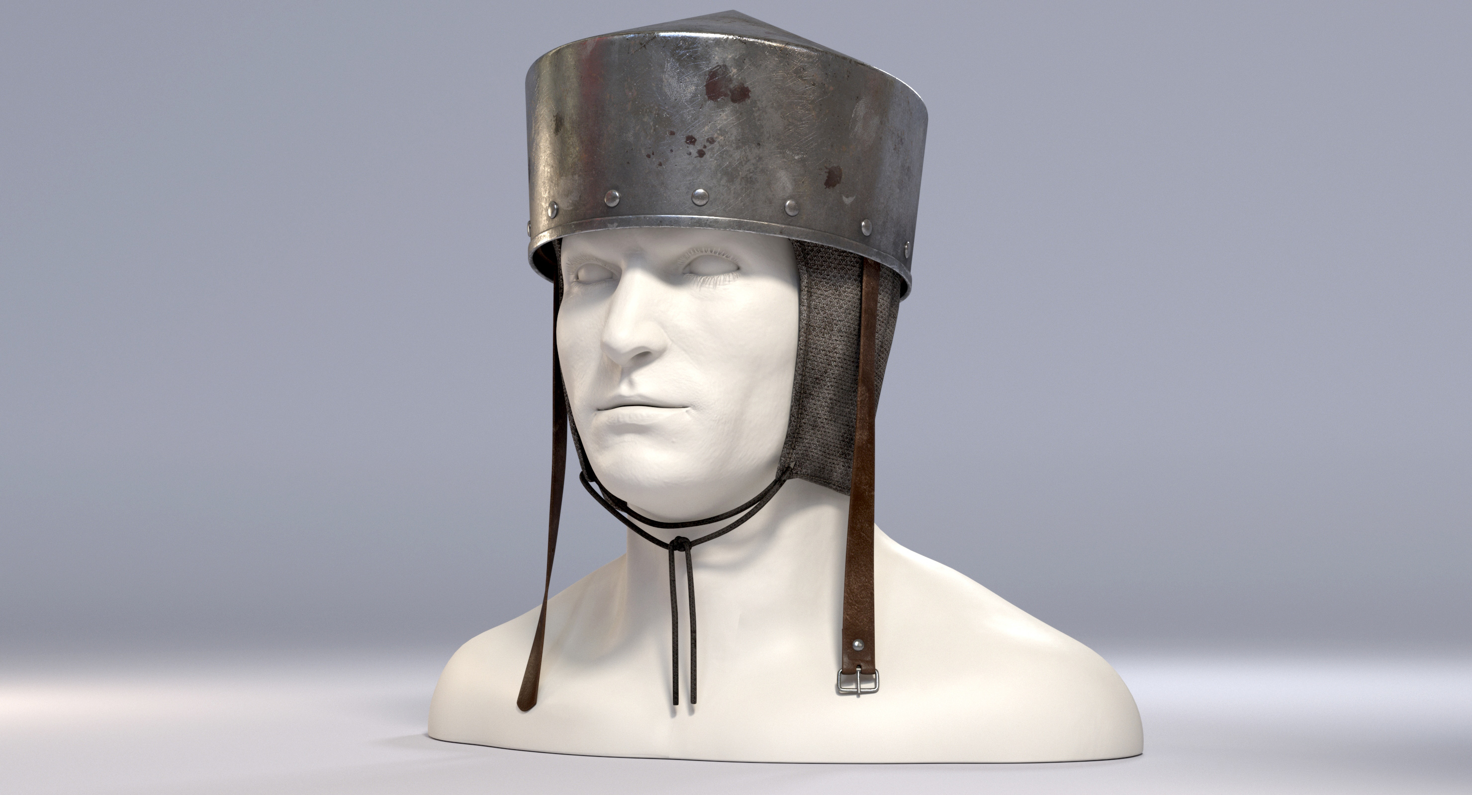 pot helmet medieval helm max