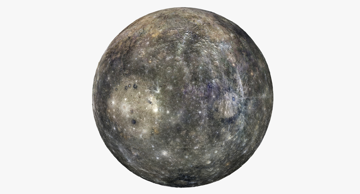3D mercury planet - TurboSquid 1337445