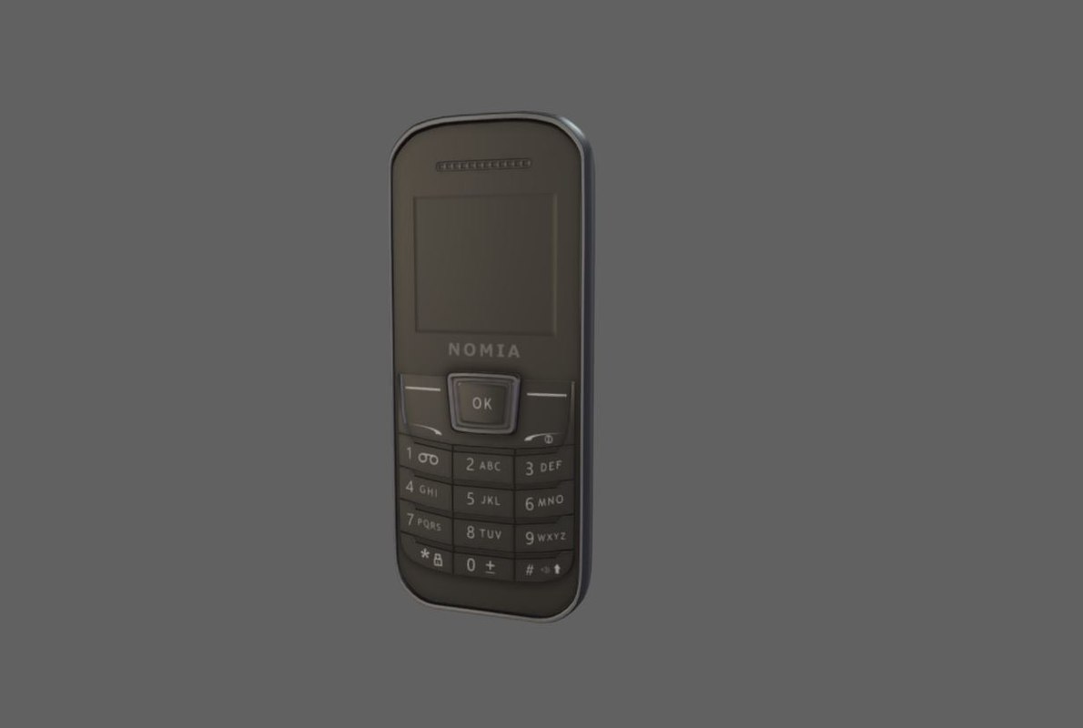 3D cell phone - TurboSquid 1337502