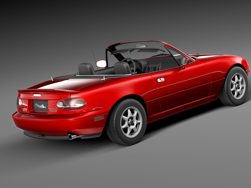 3d model mazda mx5 mx-5 miata