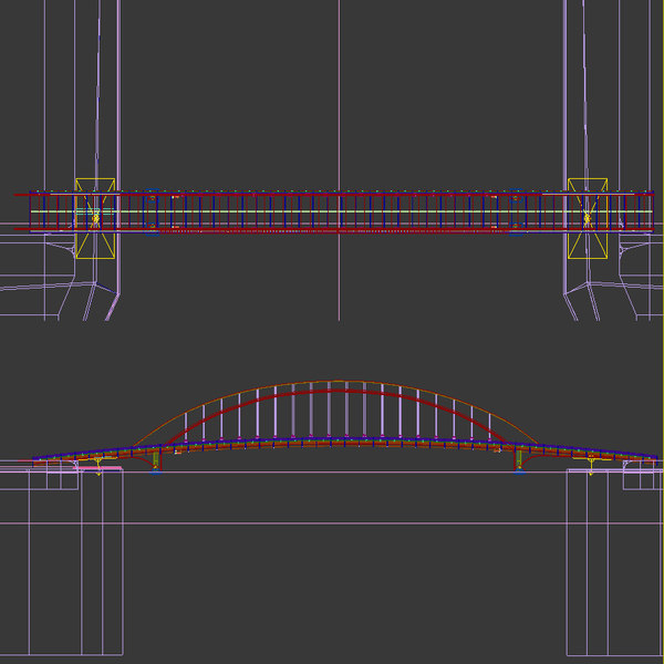 3D arch bridge model - TurboSquid 1337682