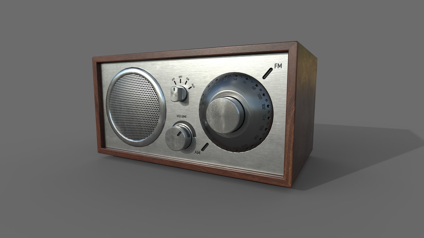 Radio 3D model - TurboSquid 1330035