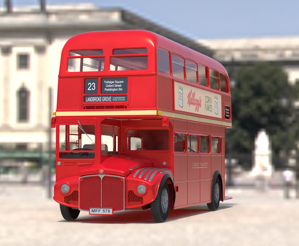 3d model london bus