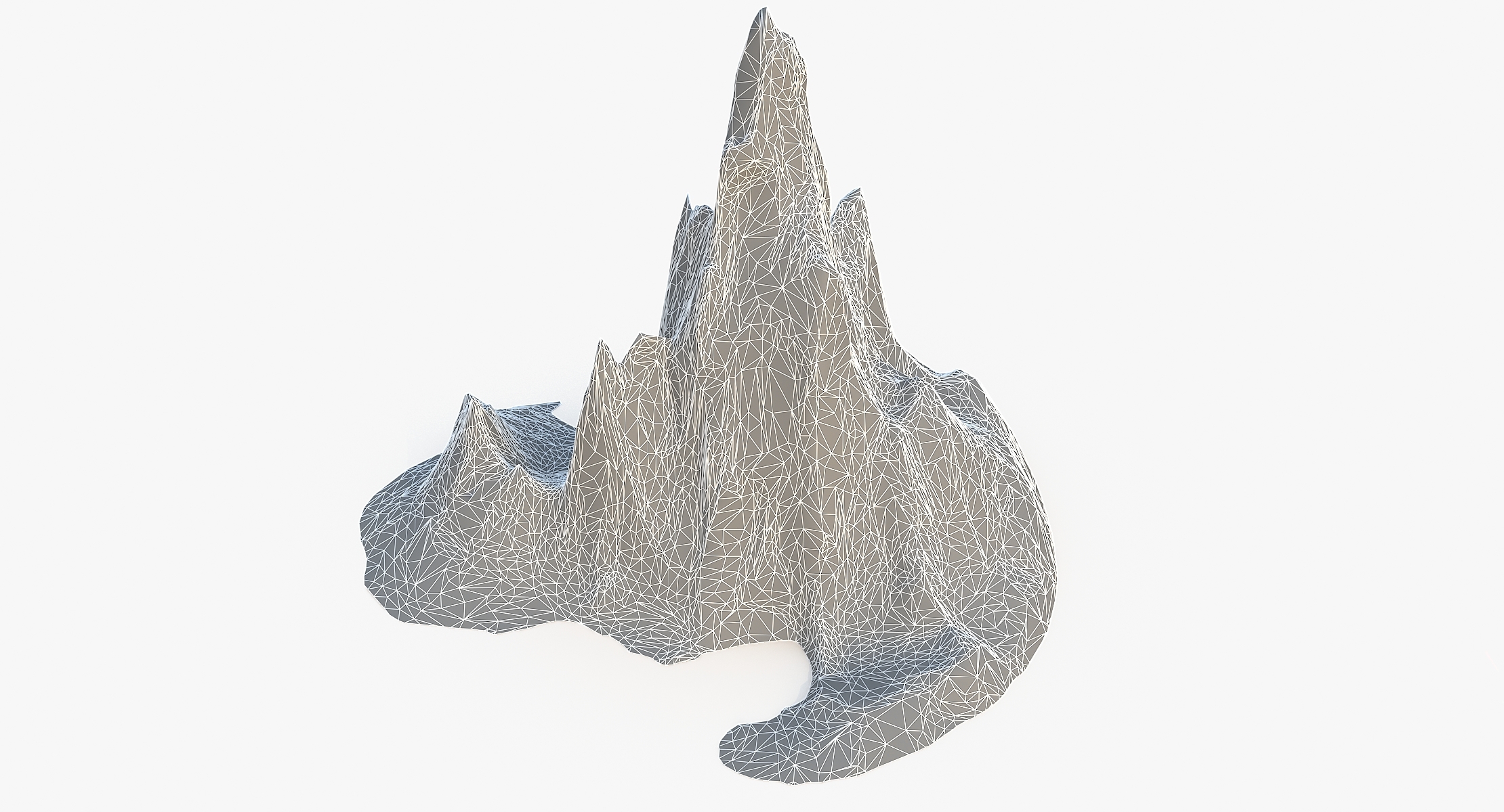 Mountain crystal 3D model - TurboSquid 1337781