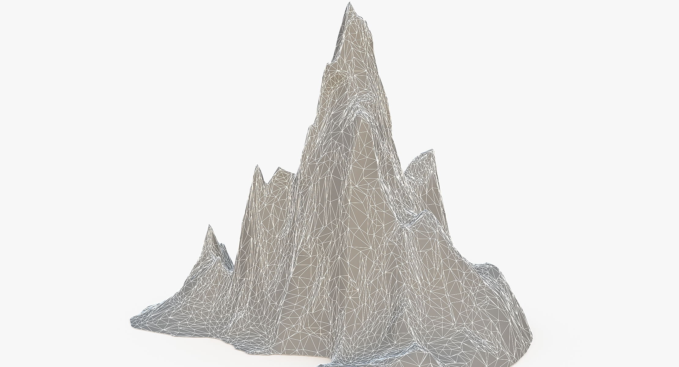 Mountain crystal 3D model - TurboSquid 1337781
