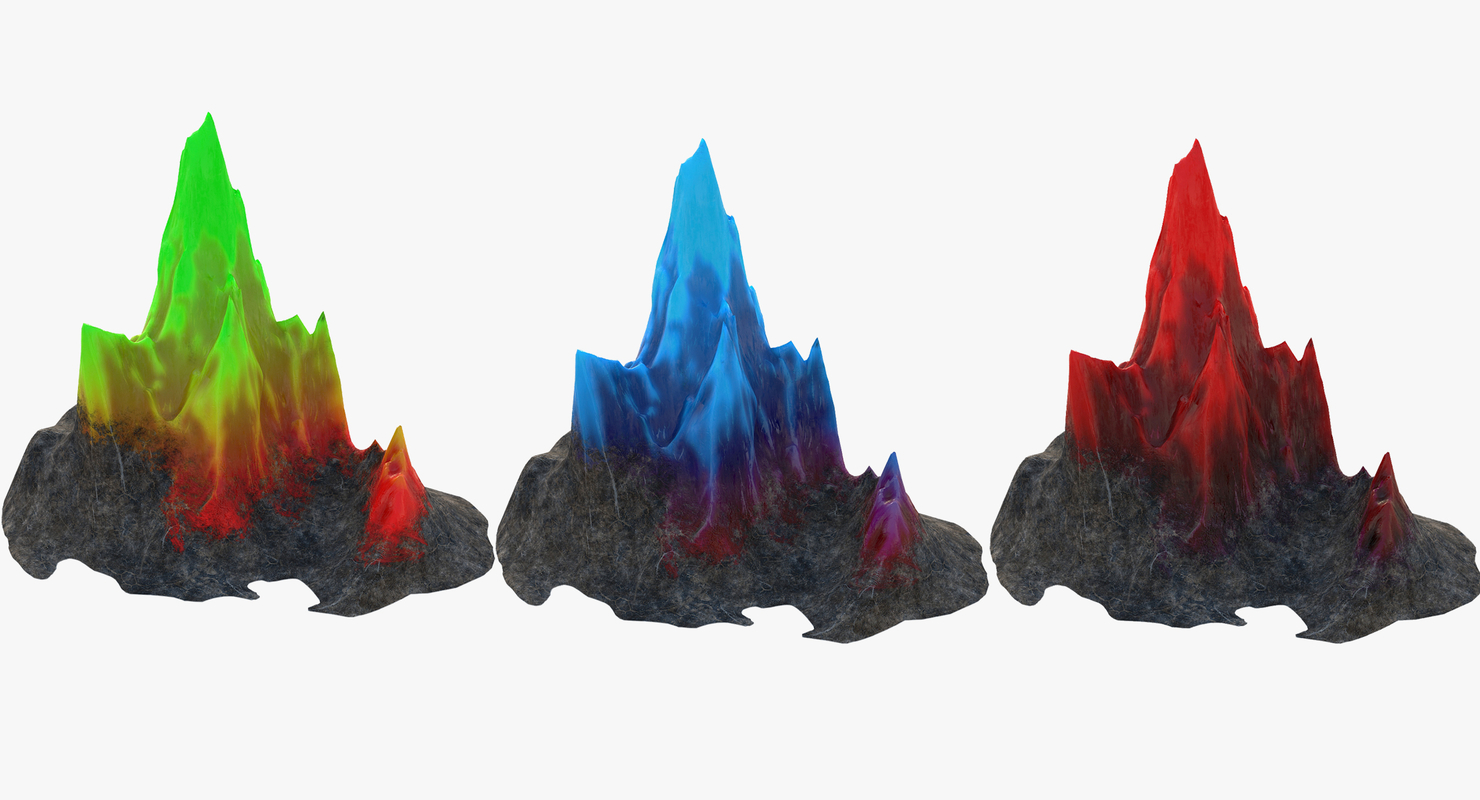 Mountain crystal 3D model - TurboSquid 1337781