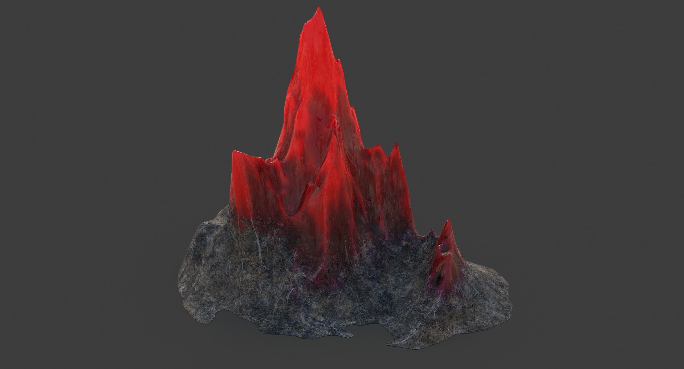 Mountain crystal 3D model - TurboSquid 1337781
