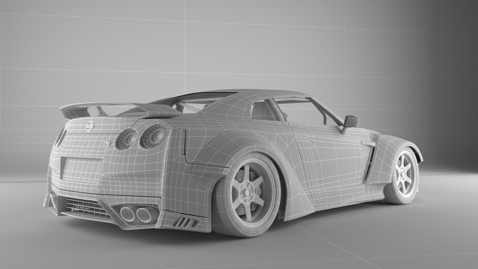 3D nissan gtr r35 liberty - TurboSquid 1337822