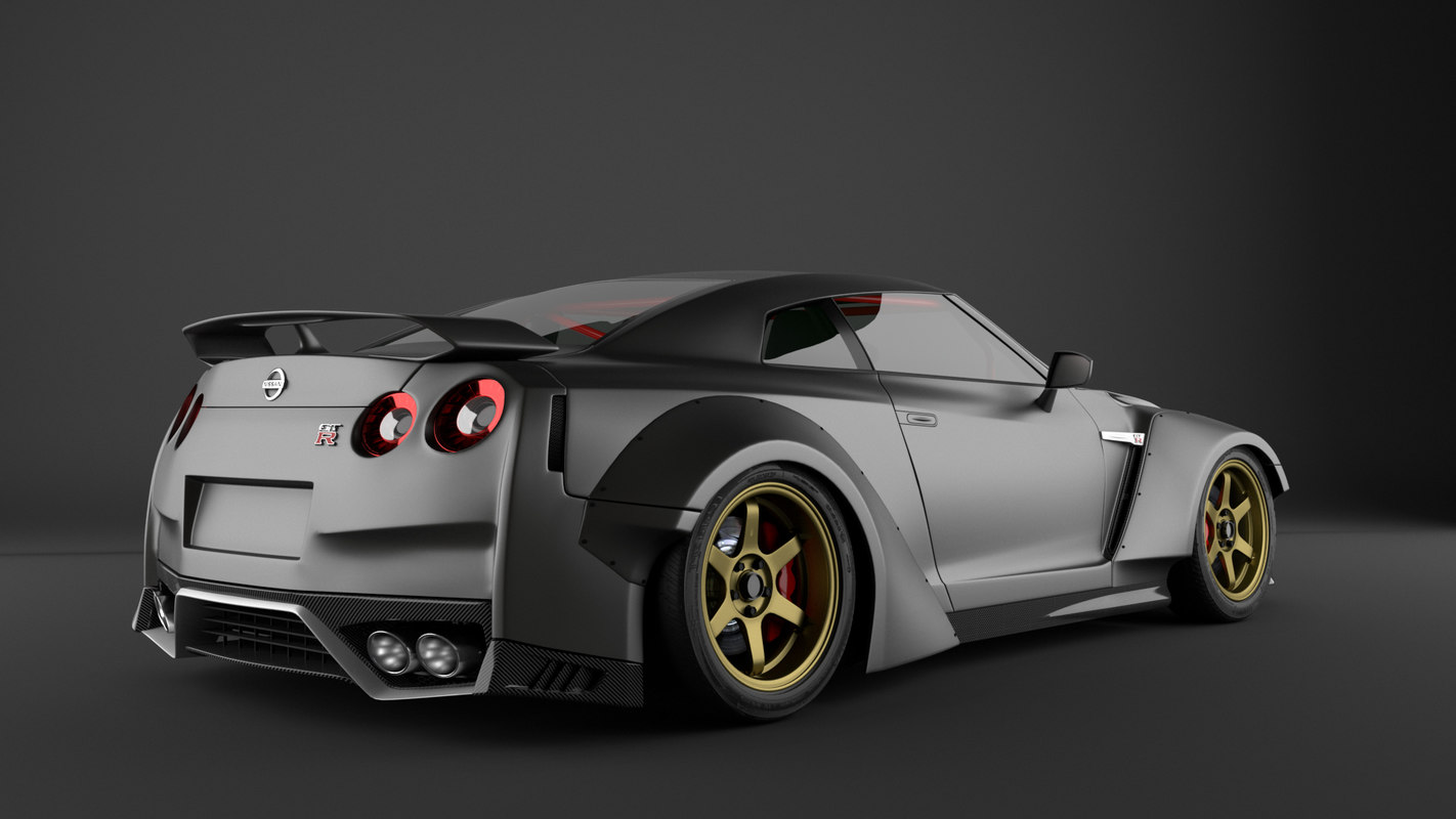 3D nissan gtr r35 liberty - TurboSquid 1337822